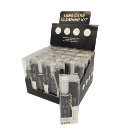 Lens Care Cleaning Kit BLACK (Boxed In 20's) - Bondeye Optical