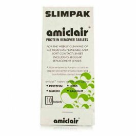 Amiclair Slimpak Enzyme Tablets 10 Tablets RRP £7.92 - Bondeye Optical