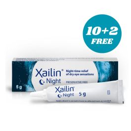 Xailin Night Lubricating Eye Ointment 5g RRP £4.99 - Bondeye Optical