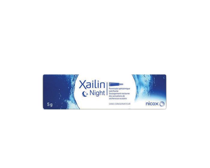 Xailin Night Lubricating Eye Ointment 5g RRP £4.99 - Bondeye Optical