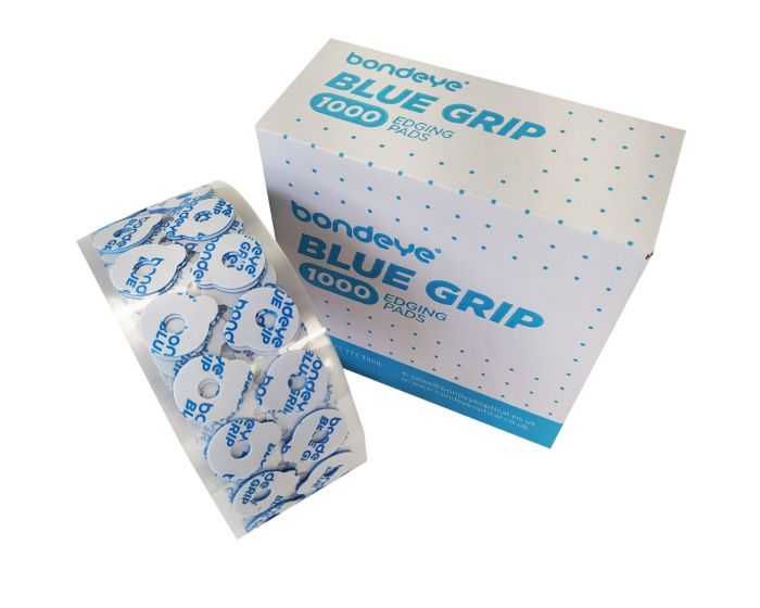 Blue Grip Blocking Pads 22mm Round 1000 pcs - Bondeye Optical