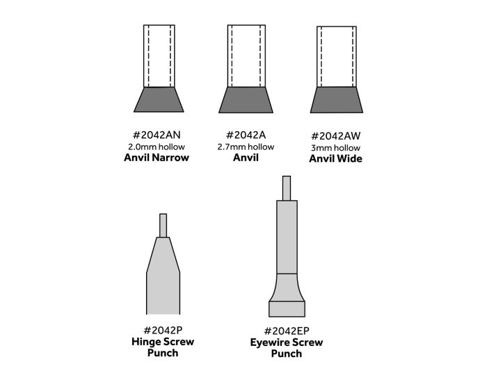 SHOOTOUT Replacement Hinge Screw Punch - Bondeye Optical